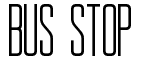 BUS STOP: Free Font Download | MaisFontes