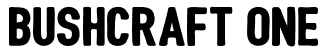Bushcraft one Font: Free Download | MaisFontes