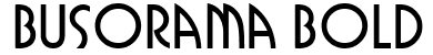 Busorama Bold: Free Font Download | MaisFontes