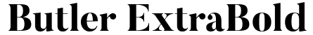 Butler Font: Free Download | MaisFontes