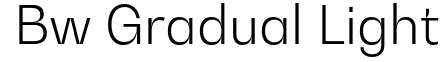 Bw Gradual Light Font: Free Download | MaisFontes