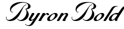 Byron Bold: Free Font Download | MaisFontes