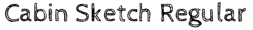 Cabin Sketch: Free Font Download | MaisFontes