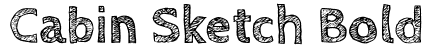 Cabin Sketch: Free Font Download | MaisFontes