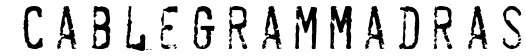 CablegramMadras Font: Free Download | MaisFontes