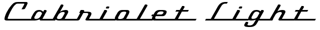 Cabriolet Bold Font: Free Download | MaisFontes