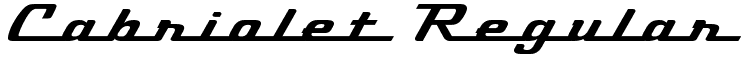 Cabriolet Bold Font: Free Download | MaisFontes