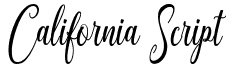 California Script Font: Free Download | MaisFontes