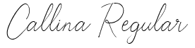 Callina Regular: Free Font Download | MaisFontes