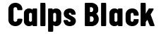Calps Black Font: Free Download | MaisFontes