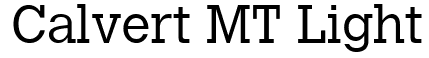 Calvert MT Bold: Free Font Download | MaisFontes