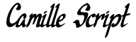 Camille Script: Free Font Download | MaisFontes