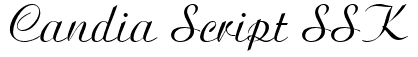 Candia Script SSK: Free Font Download | MaisFontes