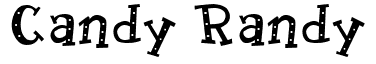 Candy Randy: Free Font Download | MaisFontes