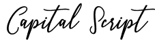 Capital Script: Free Font Download | MaisFontes