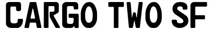 Cargo Two SF Font: Free Download | MaisFontes