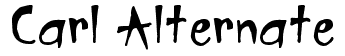 Carl Alternate Font: Free Download | MaisFontes