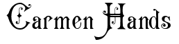 Carmen Hands Font: Free Download | MaisFontes