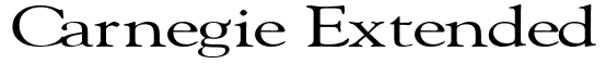 Carnegie Extended: Free Font Download | MaisFontes