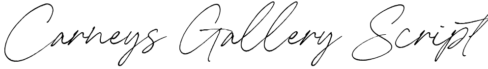 Carneys Gallery Script Font: Free Download | MaisFontes