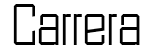 Carrera: Free Font Download | MaisFontes