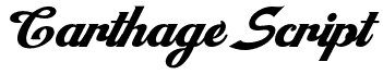 Carthage Script: Free Font Download | MaisFontes