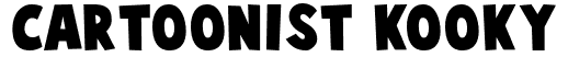 Cartoonist Kooky: Free Font Download | MaisFontes