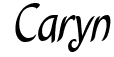 Caryn: Free Font Download | MaisFontes