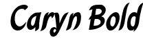 Caryn Bold: Free Font Download | MaisFontes