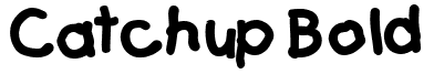 Catchup Bold: Download Free Font | MaisFontes