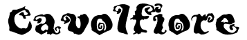 Cavolfiore Font: Free Download | MaisFontes