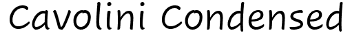 Cavolini Regular Font: Free Download | MaisFontes