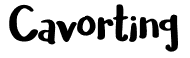 Cavorting: Descargar Fuente Gratis | MaisFontes