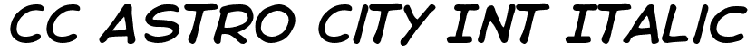 CC Astro City: Free Font Download | MaisFontes