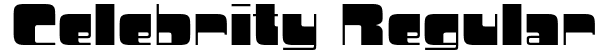 Celebrity Regular: Free Font Download | MaisFontes