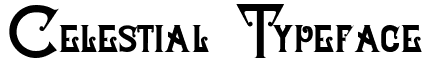Celestial Typeface: Download Free Font | MaisFontes
