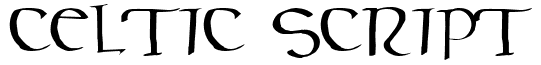 Celtic Script: Free Font Download | MaisFontes