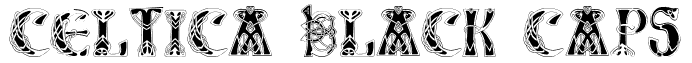 CELTICA BLACK CAPS: Free Font Download | MaisFontes