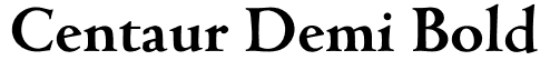 Centaur Bold Font: Free Download | MaisFontes
