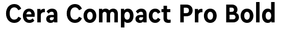Cera Compact Pro Black: Free Font Download | MaisFontes