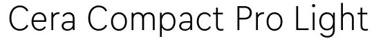 Cera Compact Pro Black: Free Font Download | MaisFontes