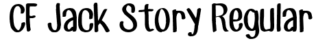 CF Jack Story Regular Font: Free Download | MaisFontes