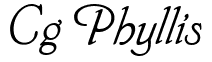 Cg Phyllis: Free Font Download | MaisFontes