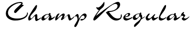 Champ Regular: Free Font Download | MaisFontes