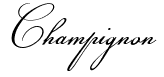 Champignon Font: Free Download | MaisFontes