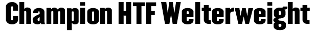 Champion HTF Lightweight: Free Font Download | MaisFontes