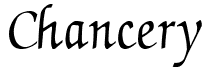 Chancery Font: Free Download | MaisFontes