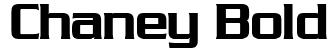 Chaney Bold Font: Free Download | MaisFontes