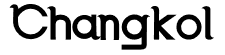 Changkol: Free Font Download | MaisFontes