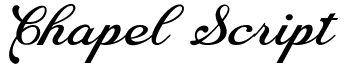 Chapel Script Font: Free Download | MaisFontes